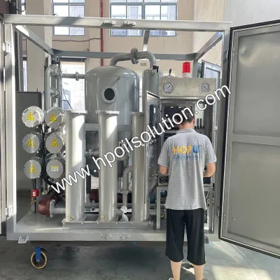 Transformer Oil Filtration and Purification Machine