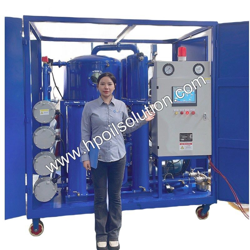 PLC Vacuum Transformer Oil Filtration Machine, Oil Purifier Exporter