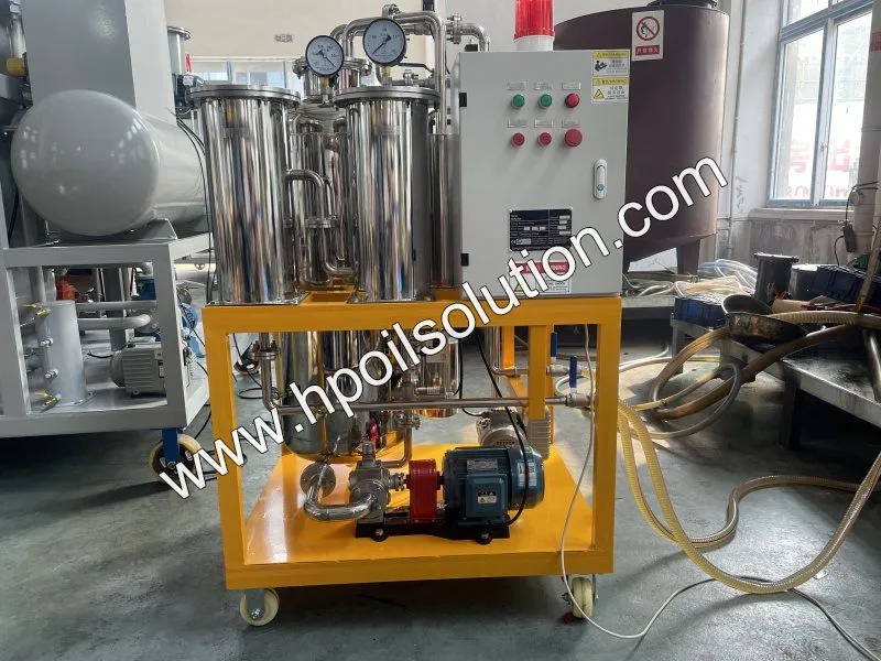 Portable Cooking Oil Recycling Unit, Fried Oil Purifier