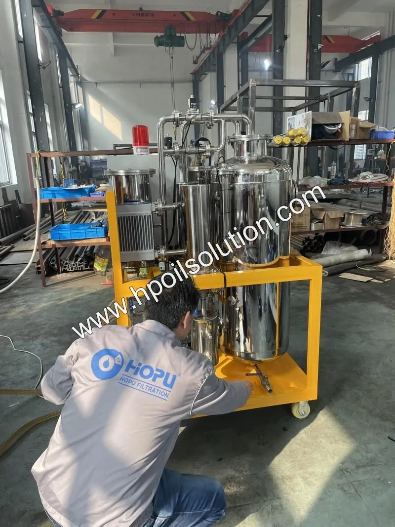 Portable Cooking Oil Recycling Unit, Fried Oil Purifier