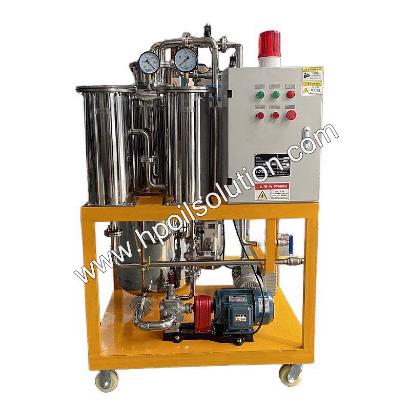 Portable Cooking Oil Recycling Unit, Fried Oil Purifier