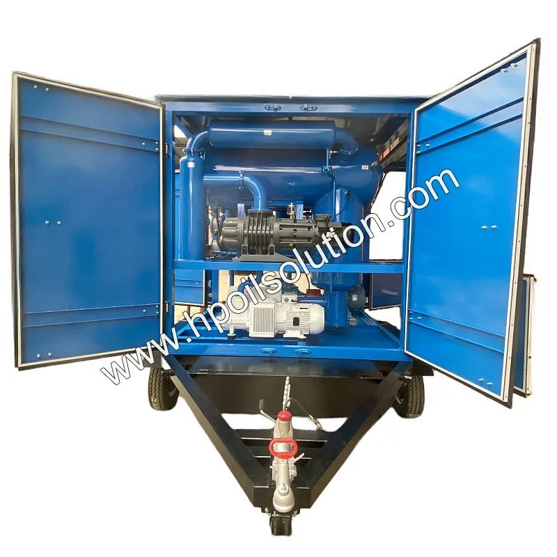 Mobile Insulation Oil Purifier,Transformer Oil Purification Plant