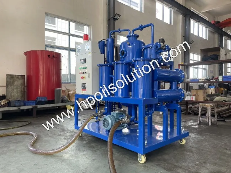 Lube Oil Metal Particles Filtration Skid, Hydraulic Oil Purification ...