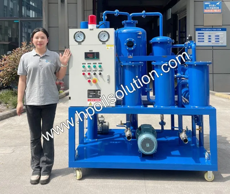 Lube Oil Metal Particles Filtration Skid, Hydraulic Oil Purification ...