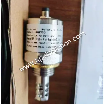Inline Oil Water Sensor, Transformer Oil Moisture Analyzer