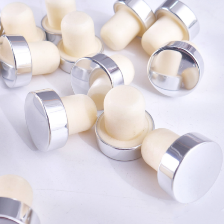 custom great liquor glass bottle caps and cork