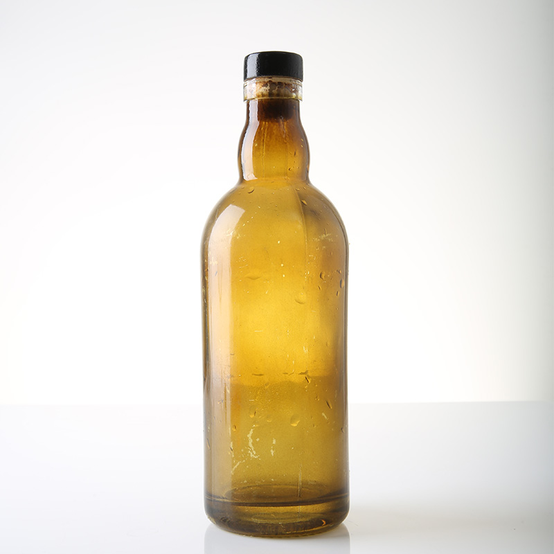 custom empty alcohol glass beer bottles with lids
