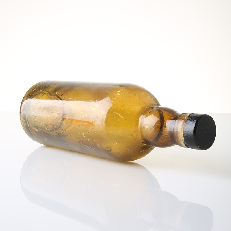 custom empty alcohol glass beer bottles with lids