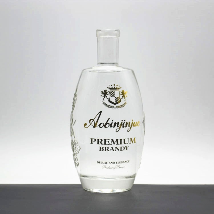 Customize Your Favorite Drinks with Logo Labels on 700ml Glass Bottle