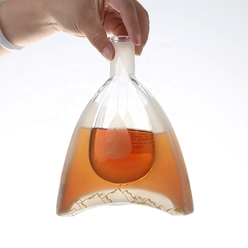 Free Sample Strange Shaped Wine Bottle