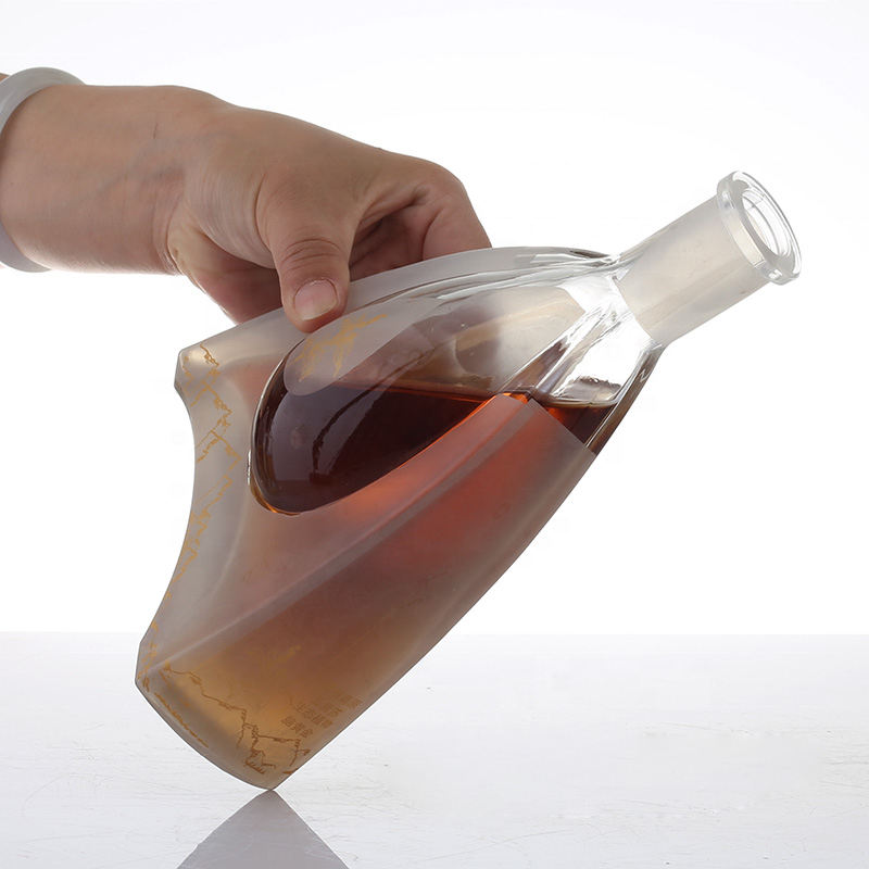 Free Sample Strange Shaped Wine Bottle