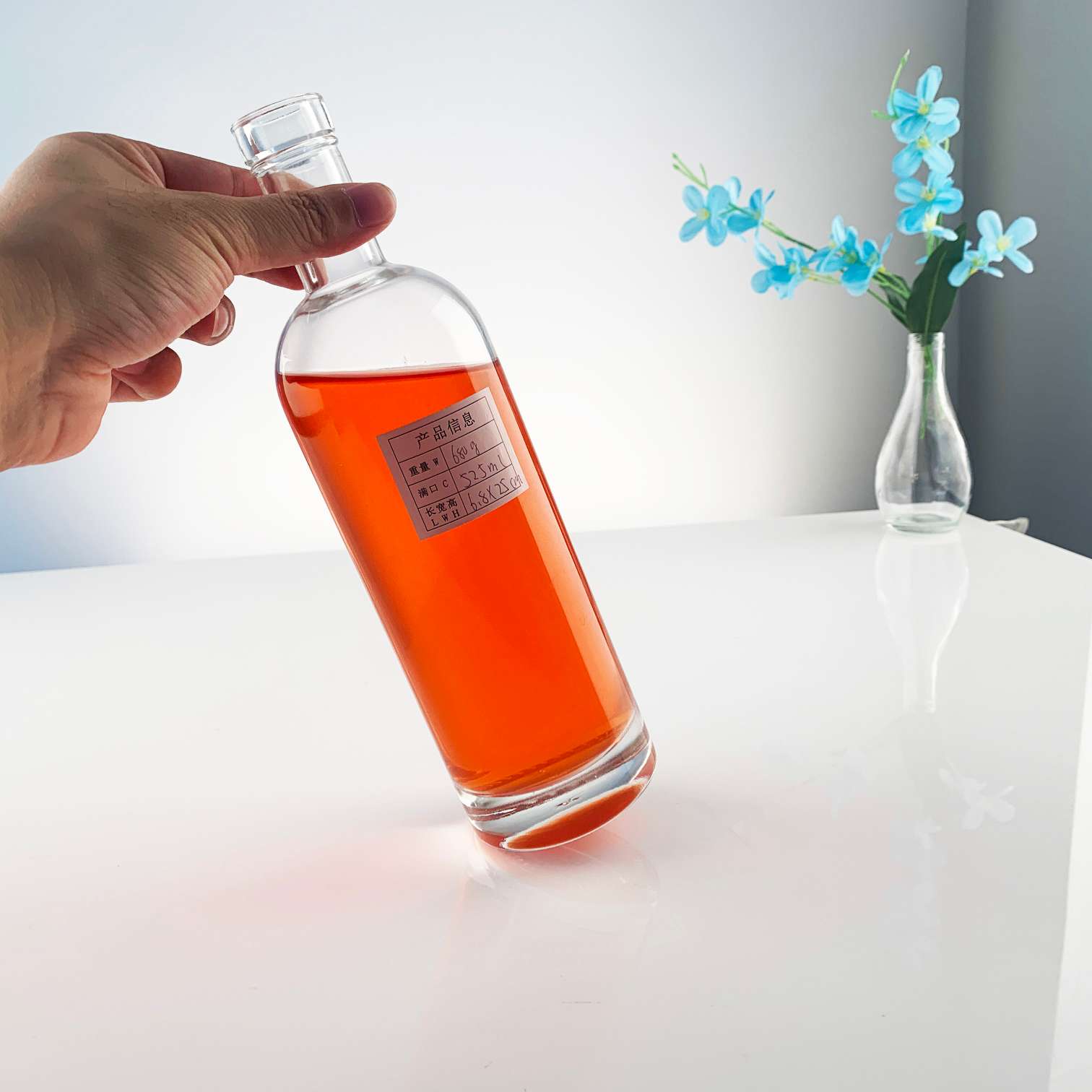 750ml Empty Custom Alcohol Bottle And Bottle Caps Shop