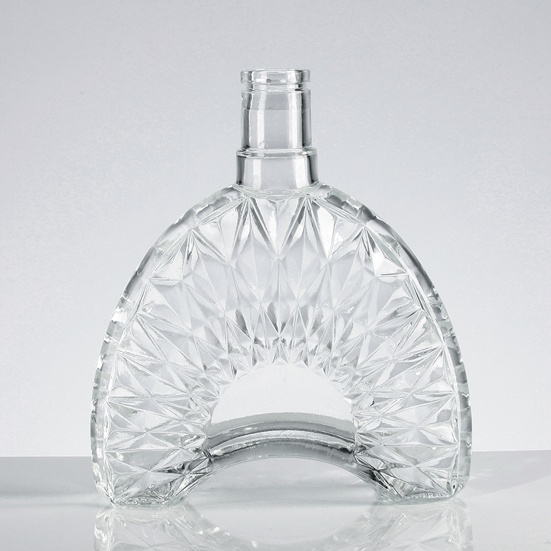 Xo Glass Liquor Spirit Brandy Bottles