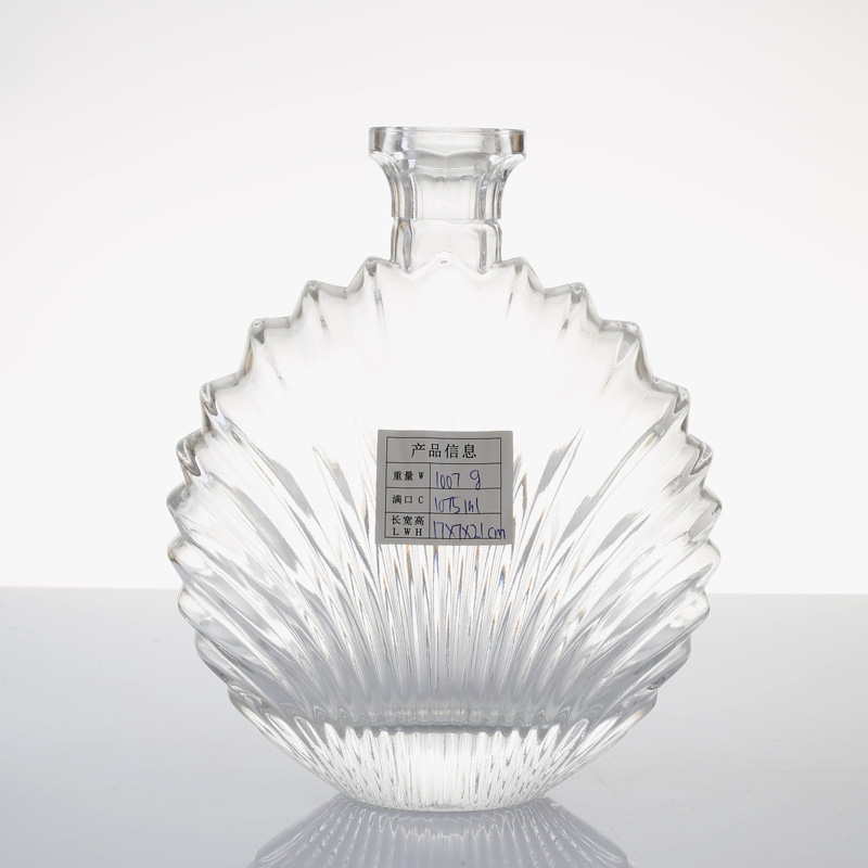 Custom 1L Shaped Heavy Bottle