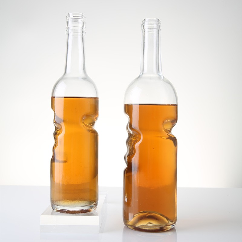 Unique Unusual Liquor Spirit Glass Bottles For Sale