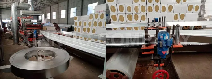 sandwich panle making machine