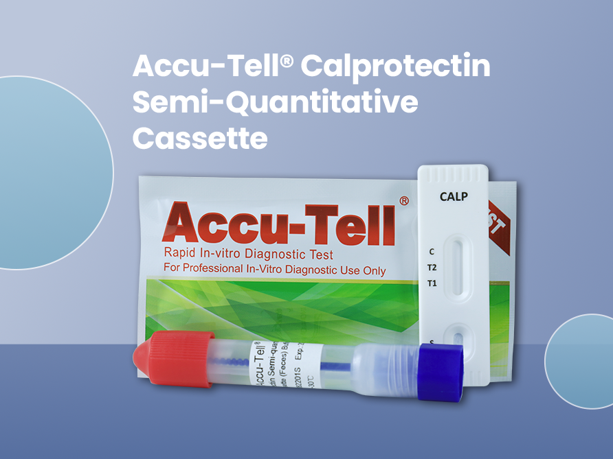 Accu-Tell® Calprotectin Fecal Test: 10-Minute IBD & Intestinal ...