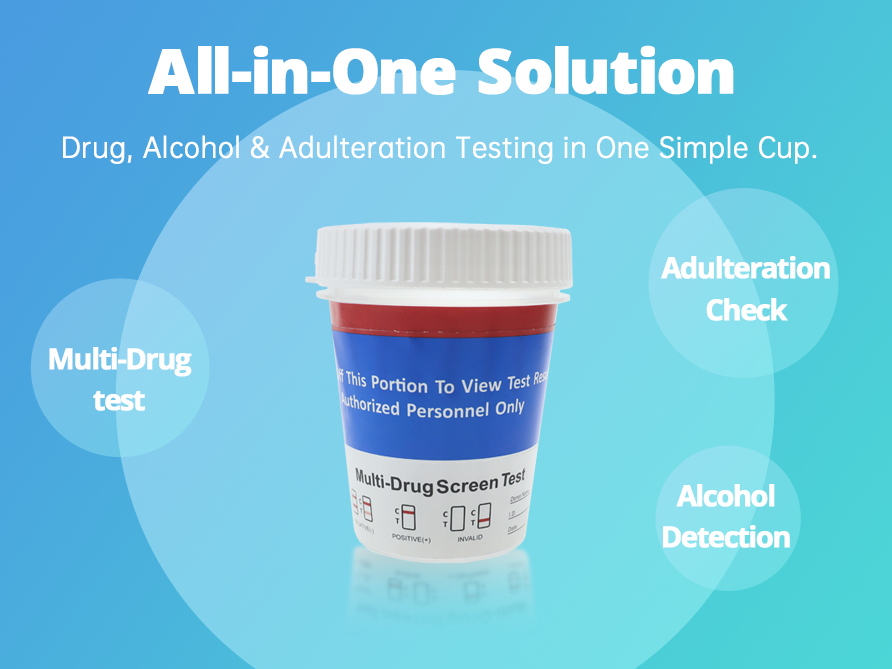 Accu-Tell® All-in-One Drug & Alcohol Test Cup | 5-Minute Rapid ...