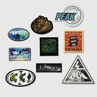 custom clothing&garment patch label wholesale:rubber, PVC, woven, heat ...