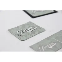 Raised Rubber Print Label