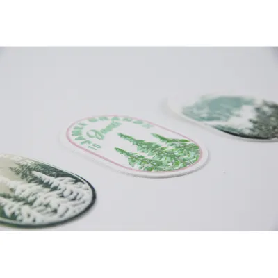 Velvet 3D Printed Label