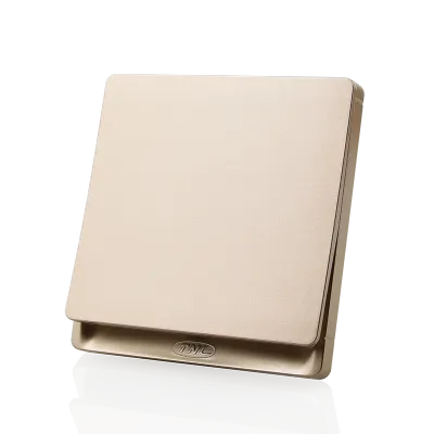Q6 Series Gold Frameless Wall Switch