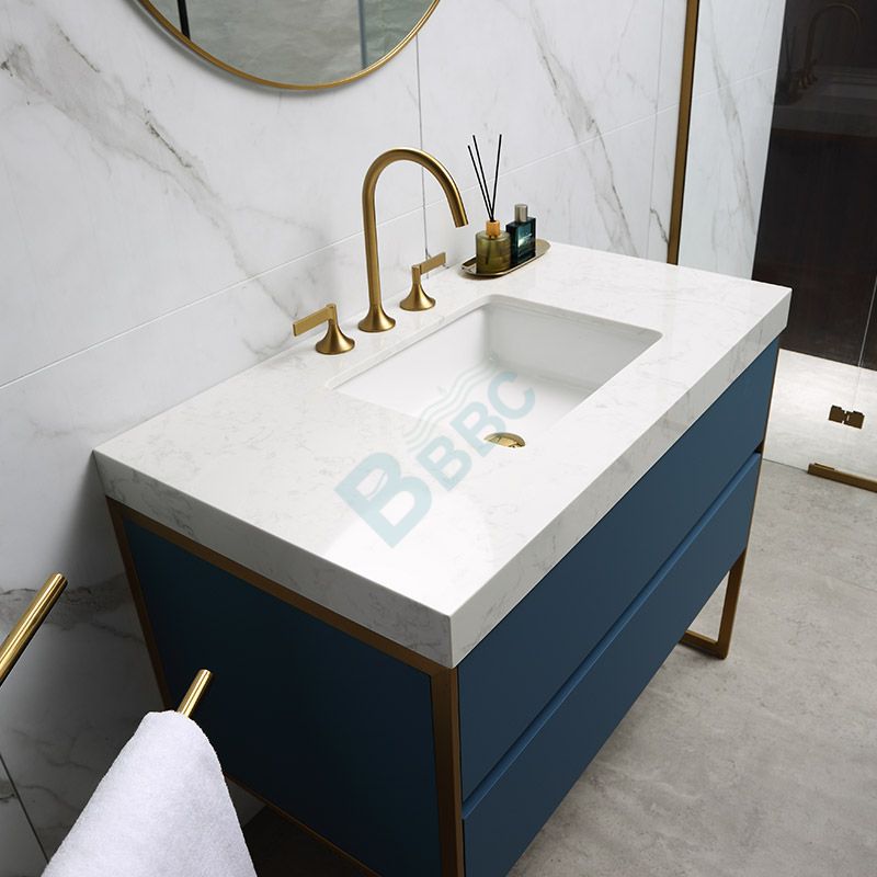 Stainless Steel Frame Of Free-Standing Bathroom Vanities