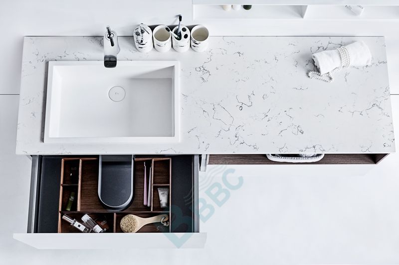 WPC Wall-hung Bathroom Vanities