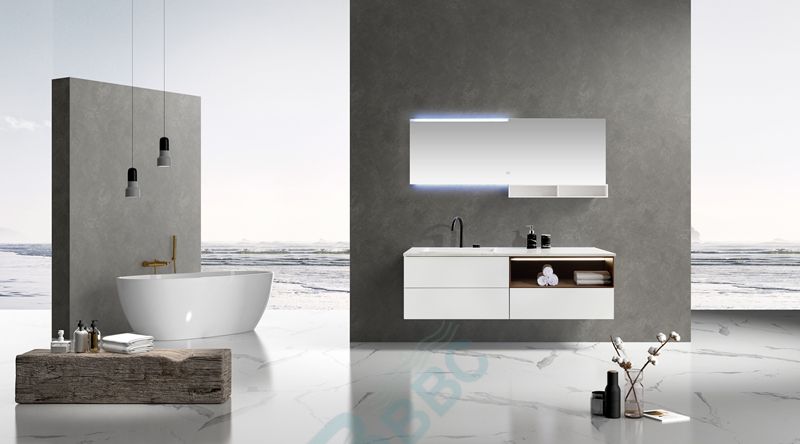 WPC Wall-hung Bathroom Vanities