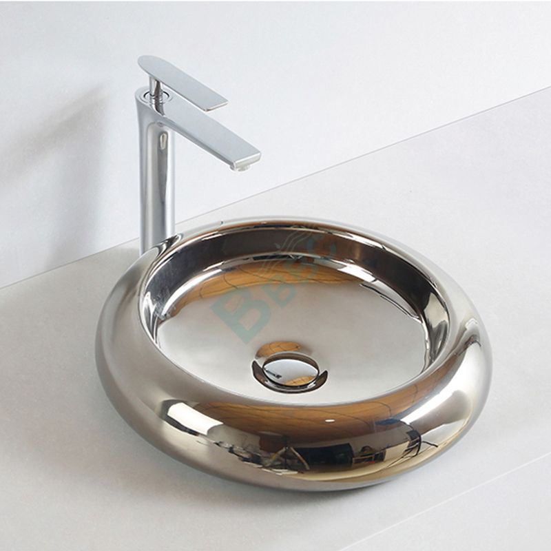 a series of round shape ceramic basin