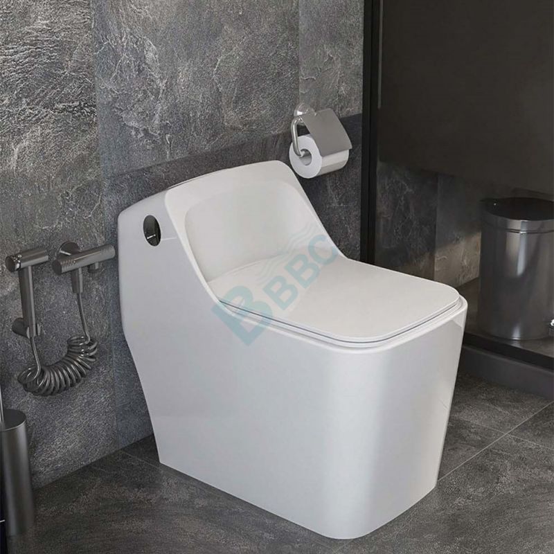 Square Siphon One-Piece Toilet | BBBC