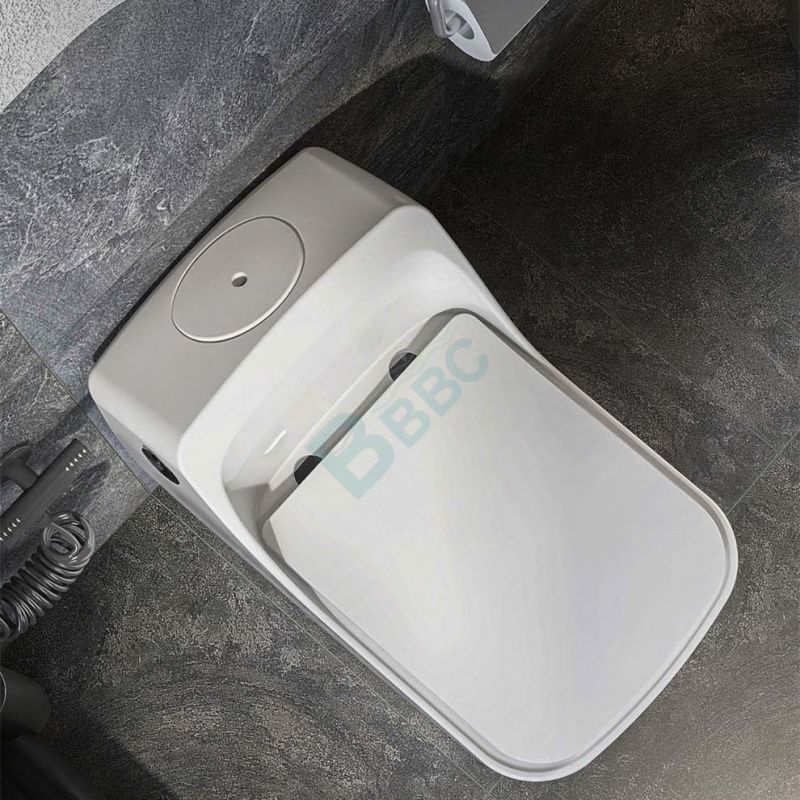 Square Siphon One-Piece Toilet | BBBC