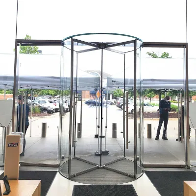 All-Glass Revolving Door
