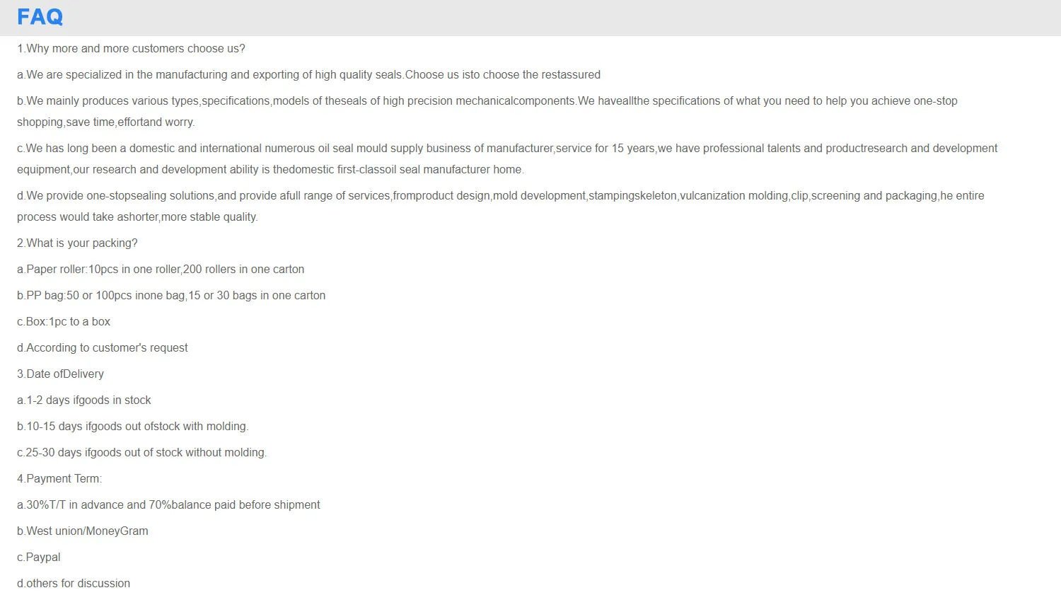 Axle Shaft Seal 1313719 1409890 Hub Oil Seal For Scania 75*100*14