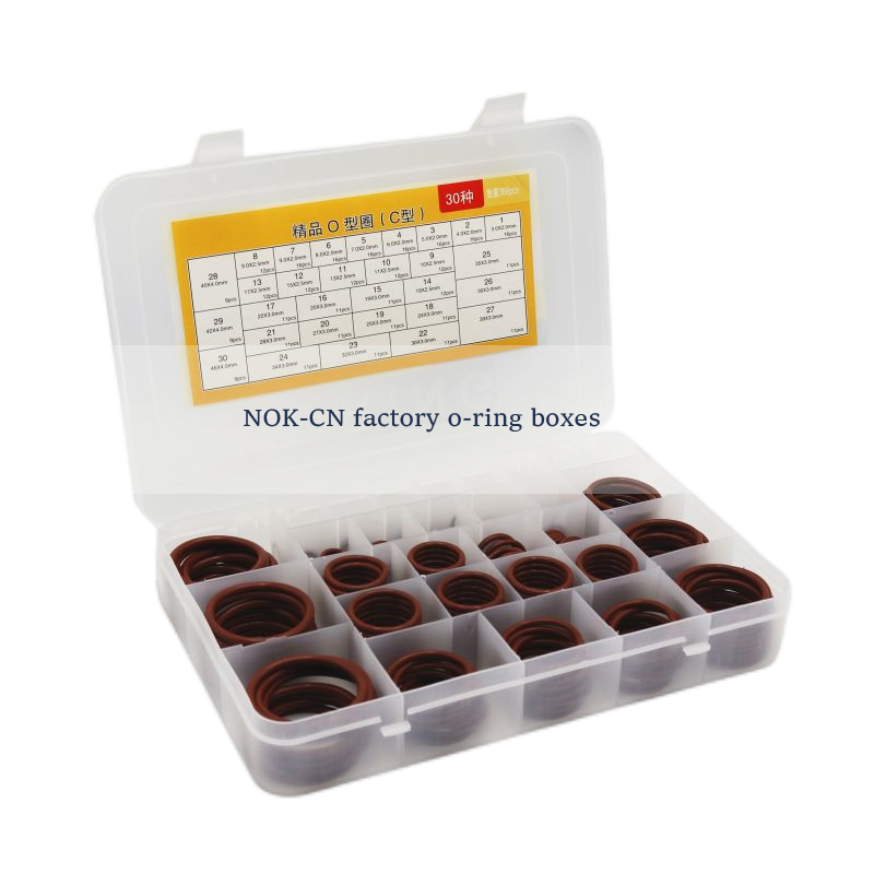 FKM O ring box 366pcs for Excavator and Construction Machinery Type C