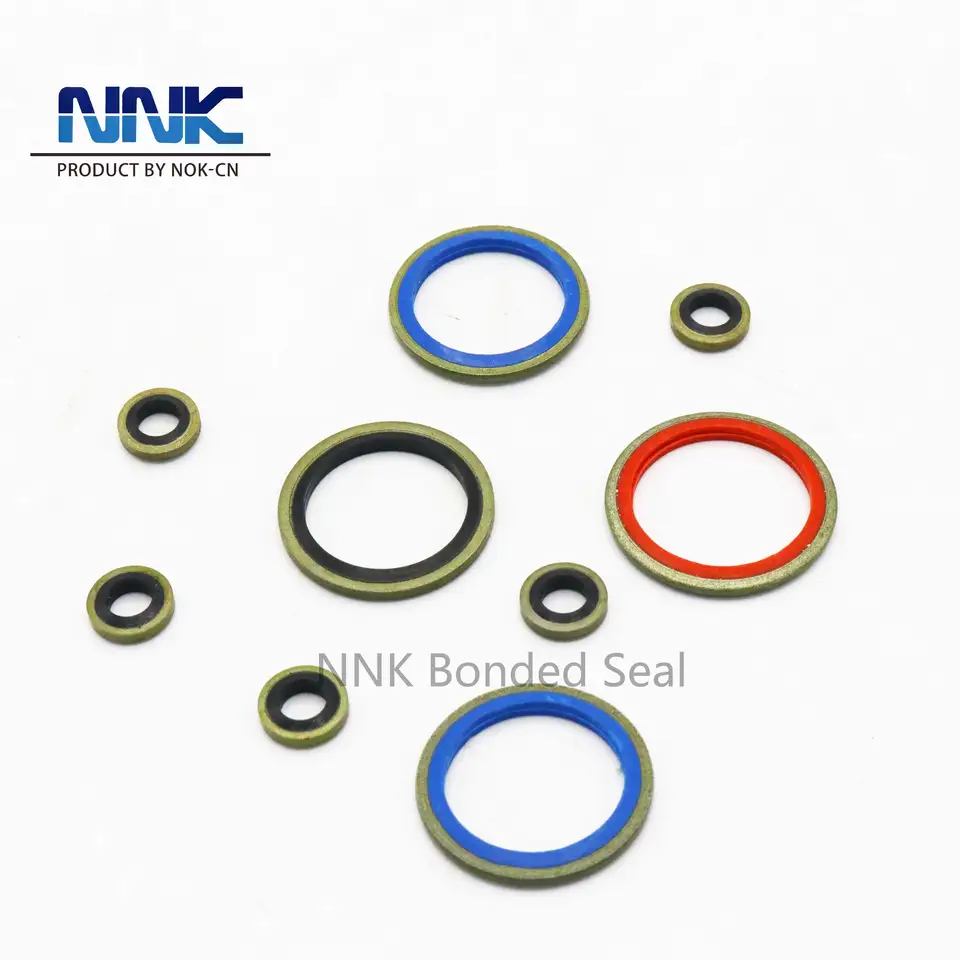 M6 Bonded Seal Washer Hydraulic Steel Door Gasket Bonded Seal