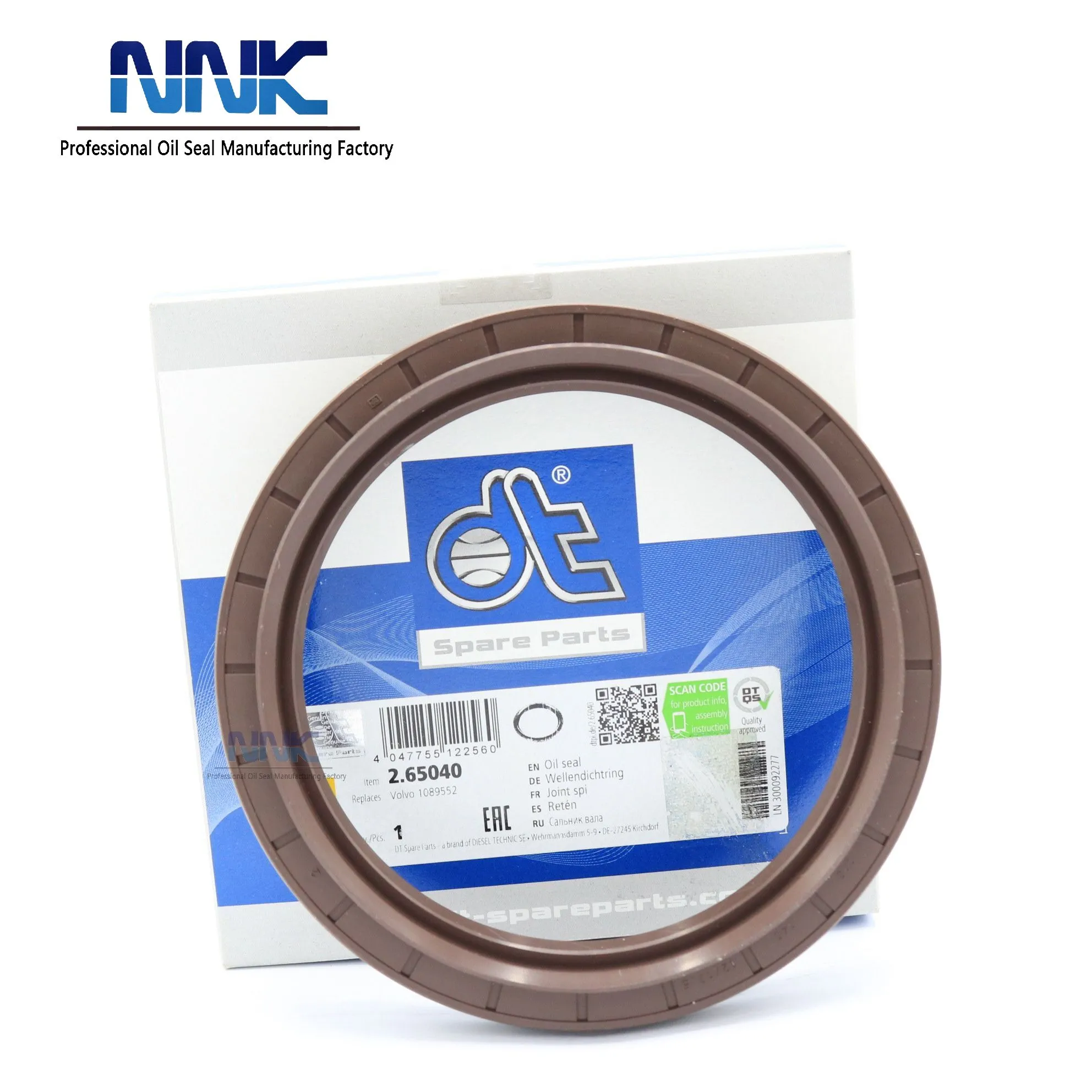 Wheel Hub Oil Seal DT Spare Parts 2.65040 Oil Seal For Volvo