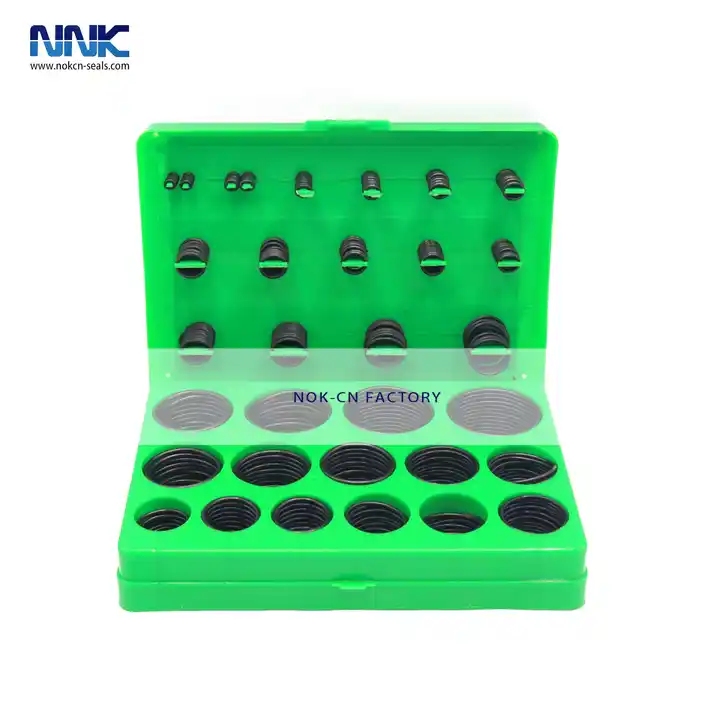 506pcs Oring Kit Set AS-568 Rubber O Rings Box Repair Seal Excavator