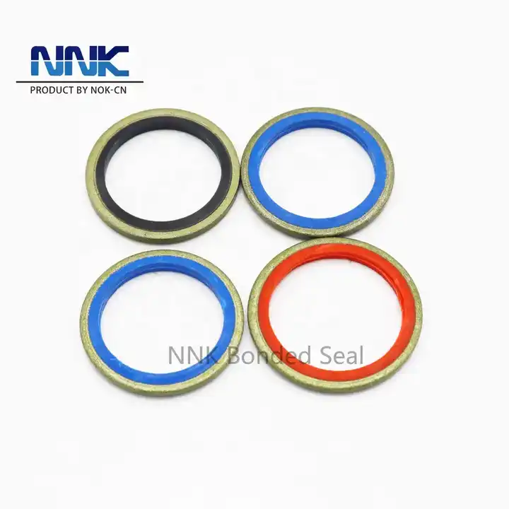 Sealing Washer Rubber Bonded Gasket Iron Copper Metal FKM Bonded Seal
