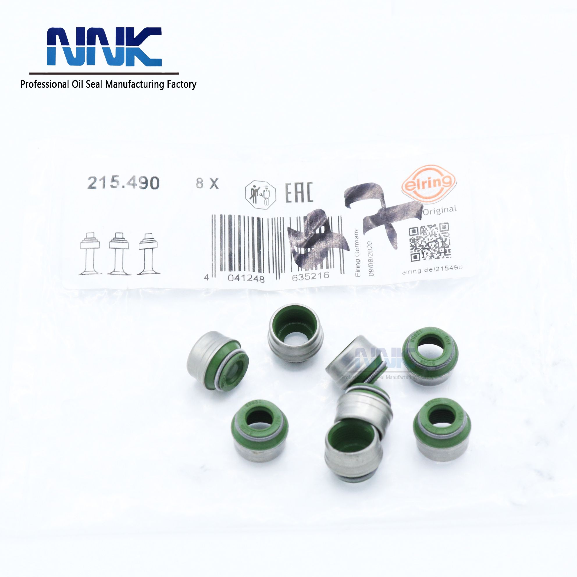 Elring Parts 215.490 Valve Stem Oil Seal FKM Engine Valve Seal