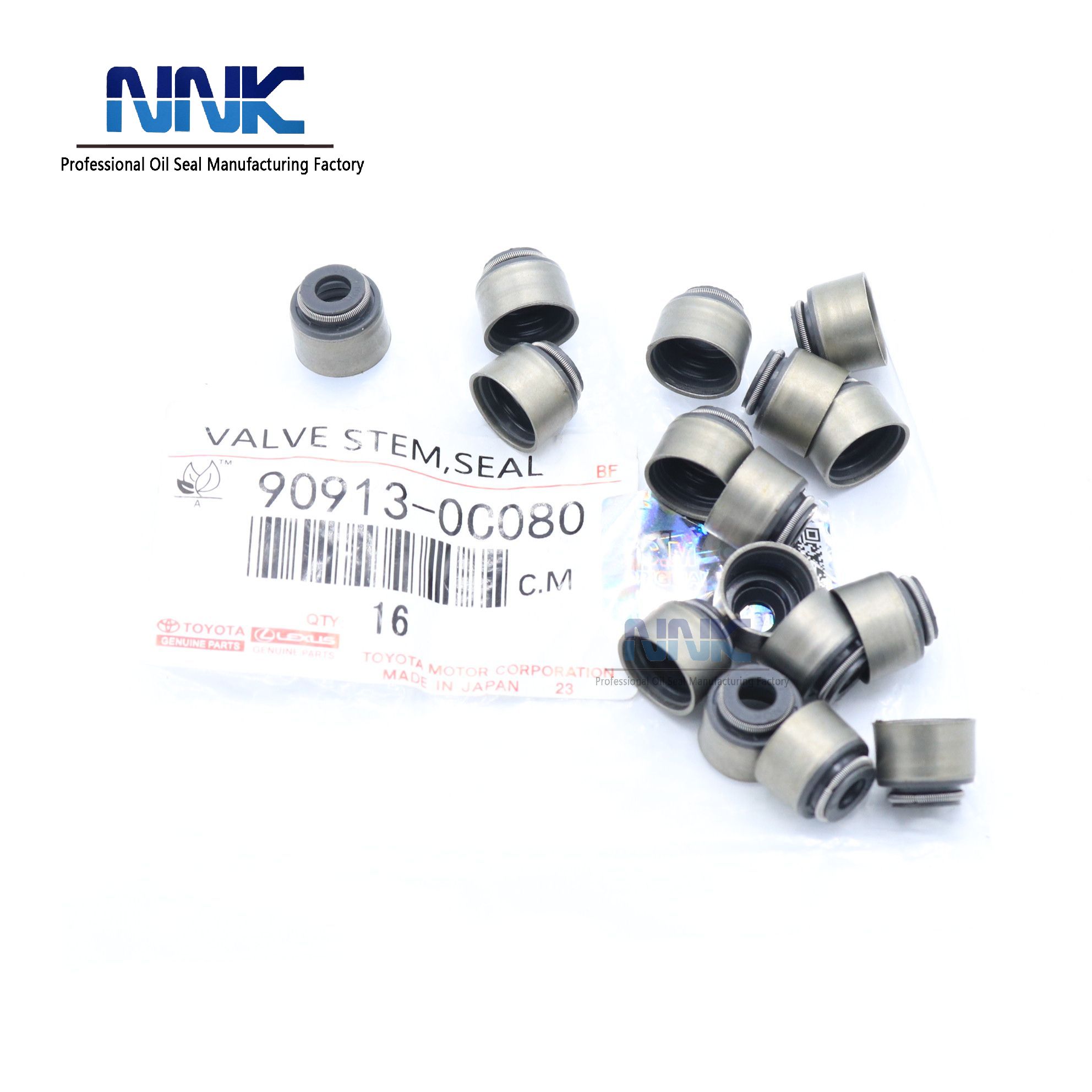 Engine Valve Stem Oil Seal Toyota 90913-00080 FKM Engine Valve Seal