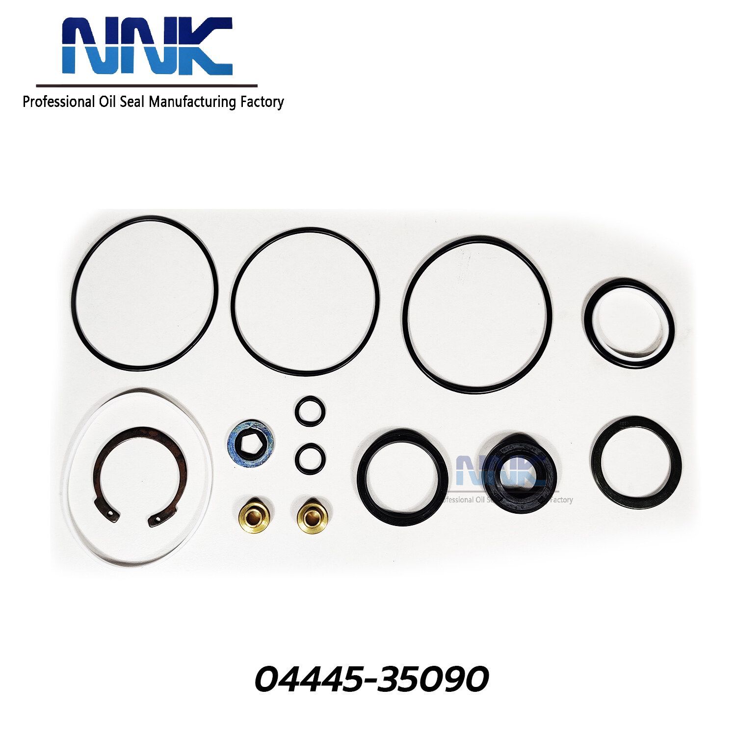 04445-35090 Power Steering Rack Gear Repair Seal Gasket Kit For Toyota