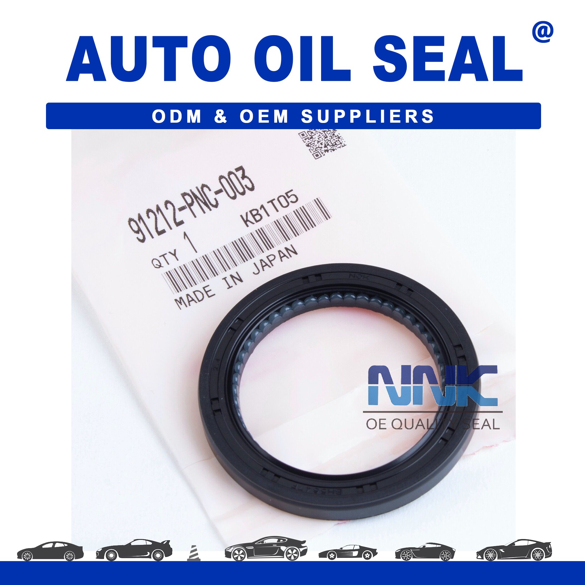 91212-PLC-003 Crankshaft Oil Seal Automotive Oil Seal Auto Spare Part