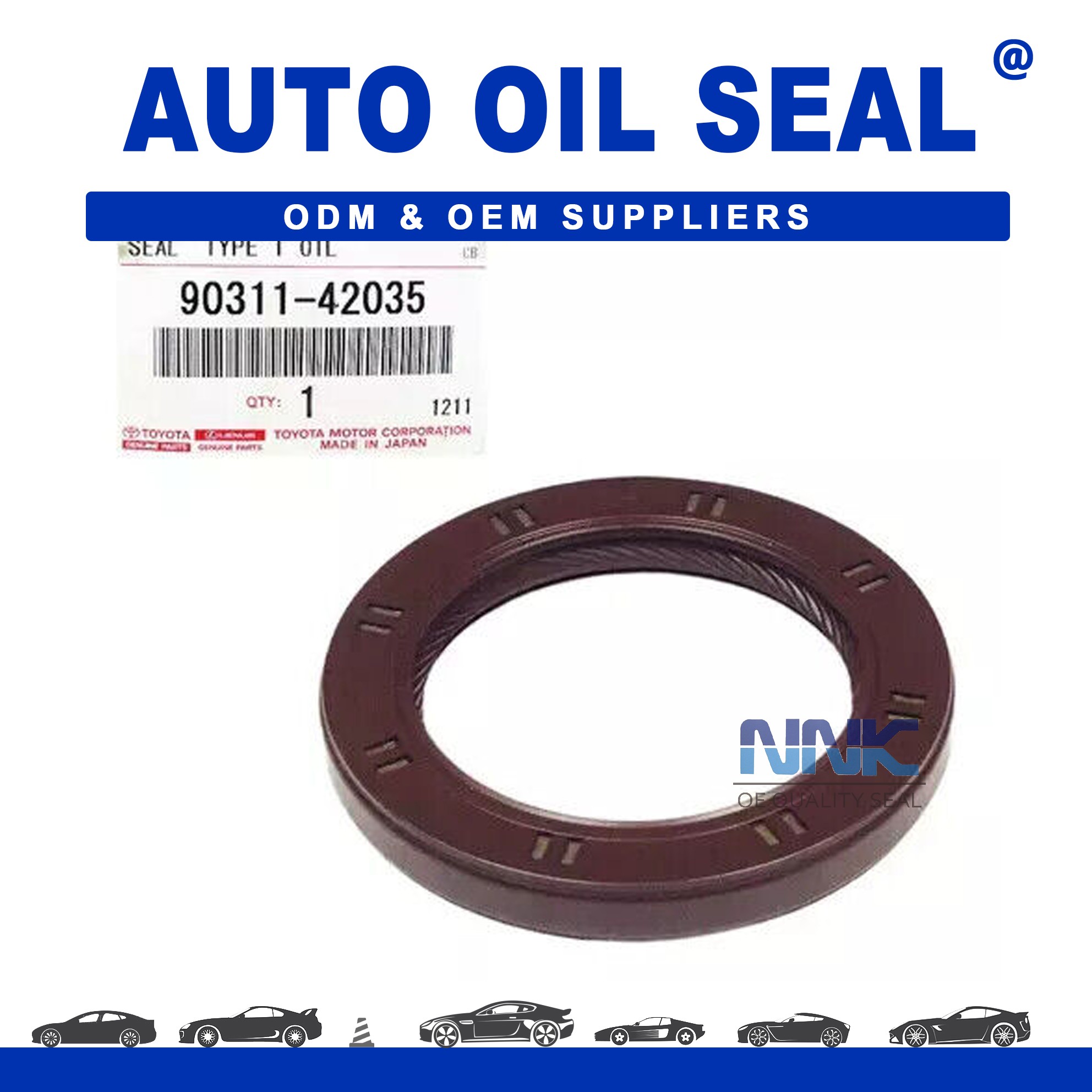90311-42035 Crankshaft Oil Seal 42*60*7 Automotive Oil Seal Auto Parts