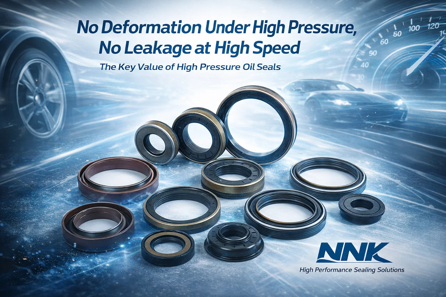 High Pressure Oil Seal: No Deformation Under High Pressure, No Leakage ...