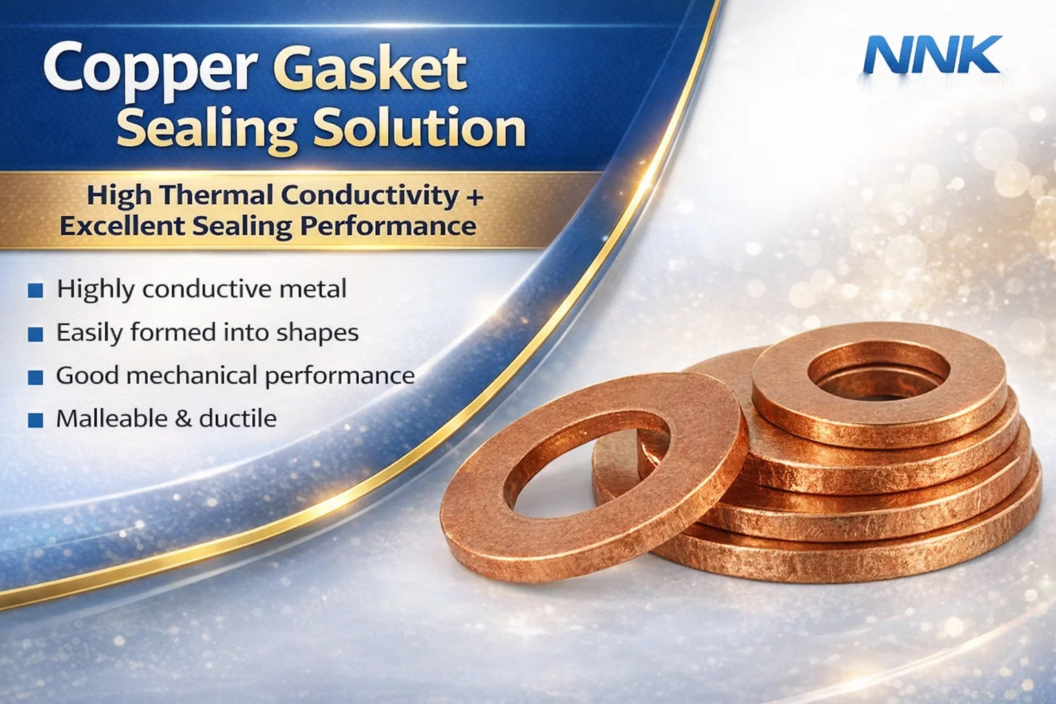 Copper Washer Sealing Solutions: High Thermal Conductivity, Strong ...