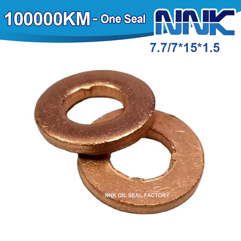 7.7/7*15*1.5 Fuel Injector Copper Washer F00RJ01453 Copper Gaskets