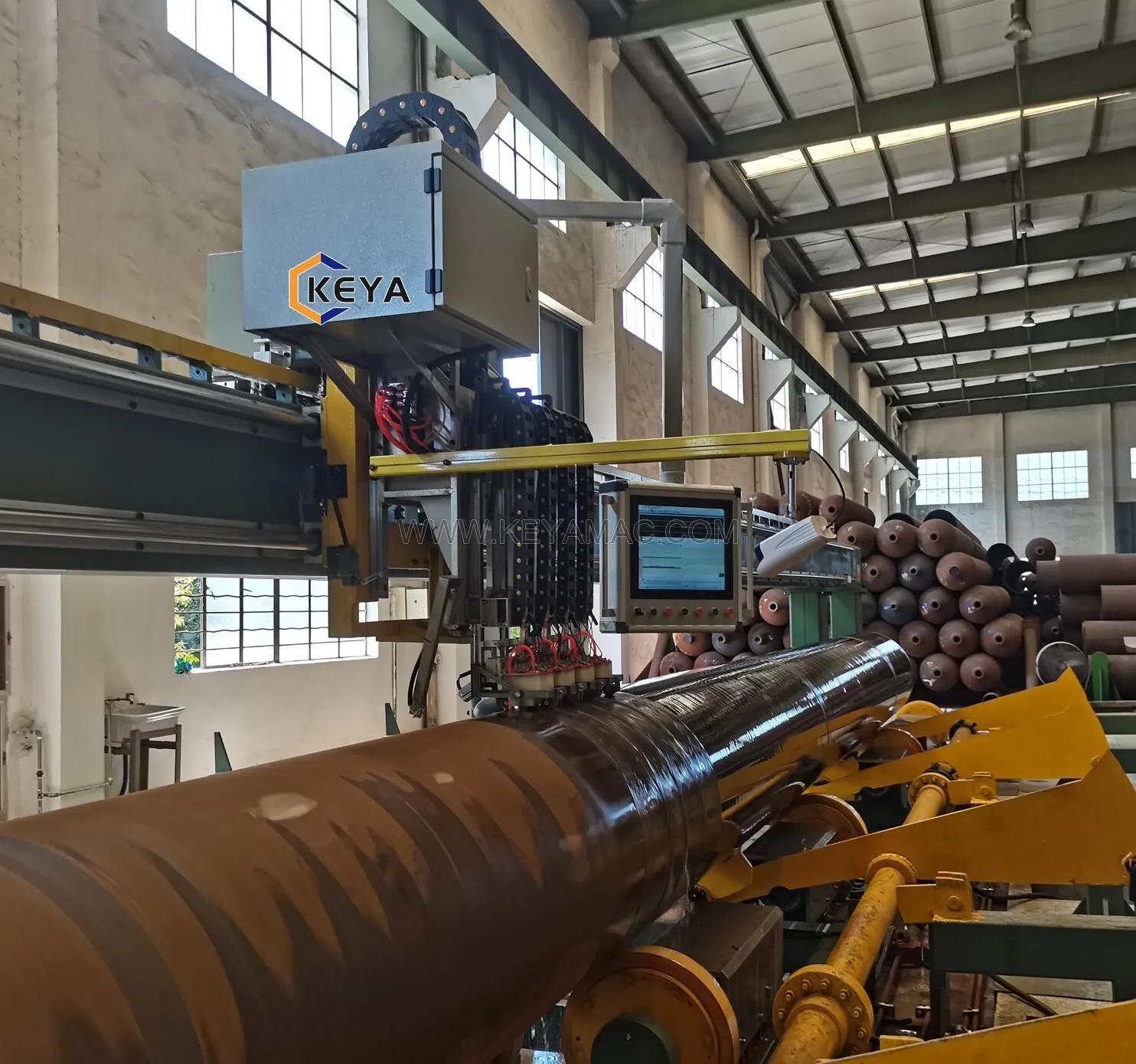 UT (Ultrasonic Testing) machine for steel pipes