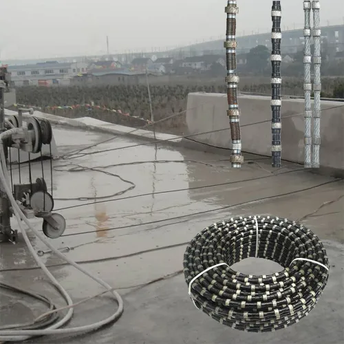 Diamond Wire Saw For Cutting Concrete & Pipe