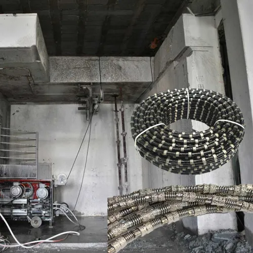 Diamond Wire Saw For Cutting Concrete & Pipe